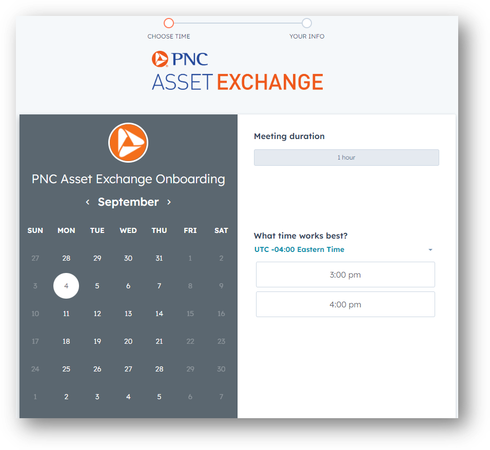 PNC Asset Exchange | Onboarding & User Training